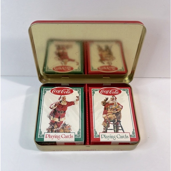 Coca Cola | Games | 994 Coca Cola Playing Cards 2 Sealed Decks In ...